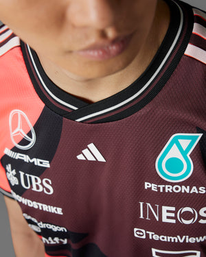 Mens 2025 Miami Authentic Driver Tee Floral | Official Mercedes-AMG ...