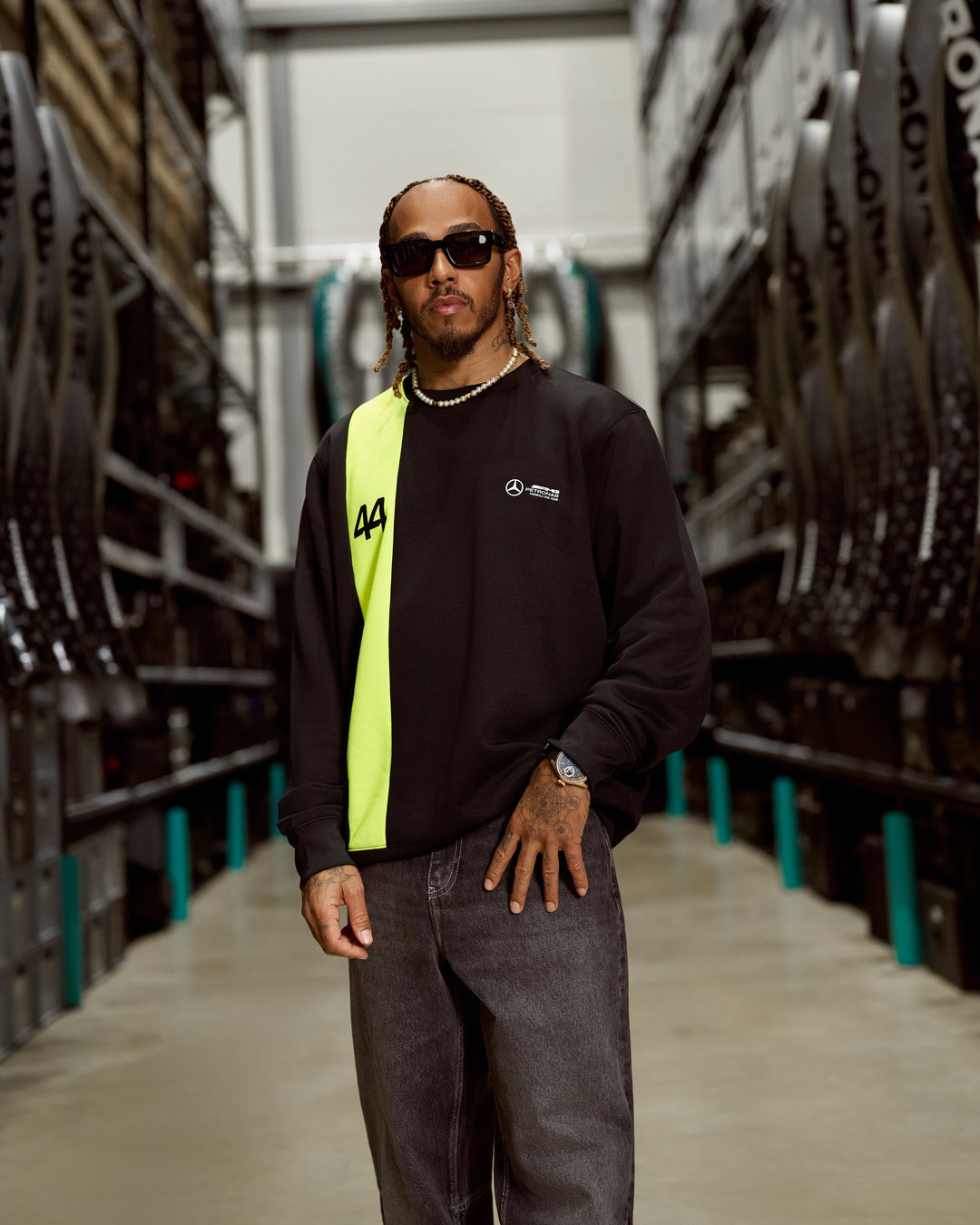 Lewis Hamilton Hoodies & Sweatshirts | Official Mercedes-AMG F1 Store